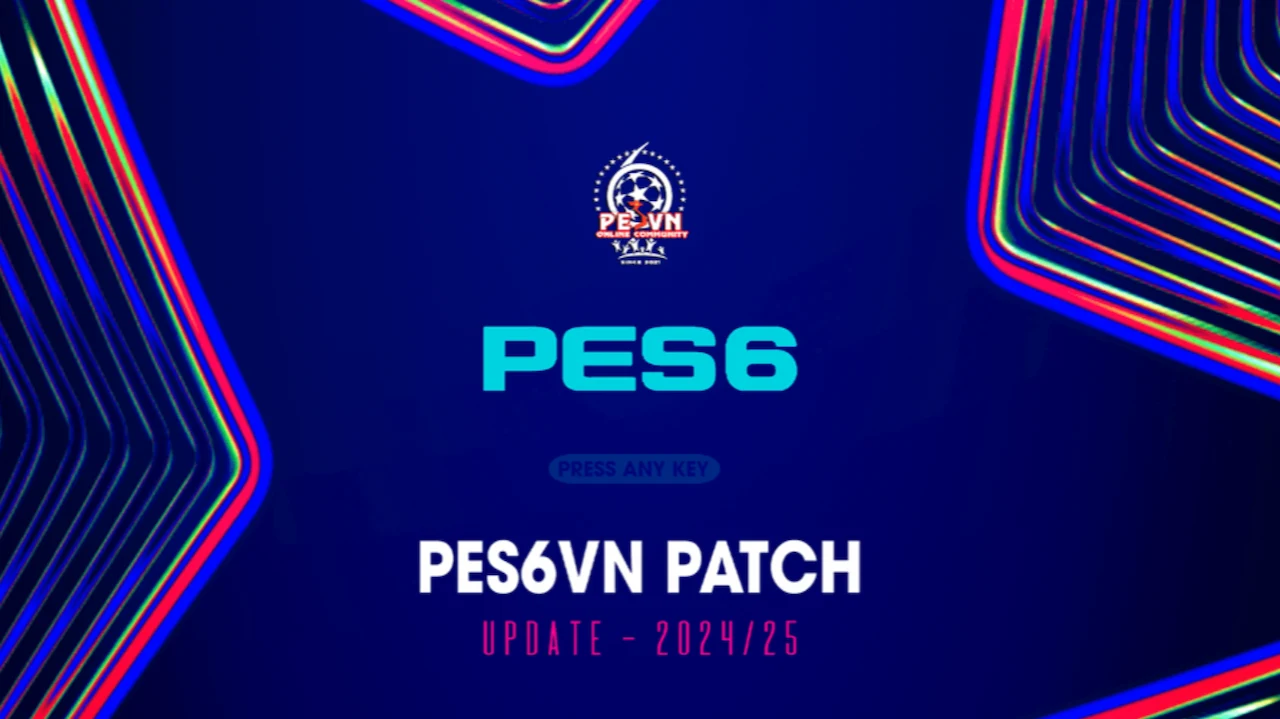 Download PES 6 pc update season 2025 Việt Hoá | Bình luận Tiếng Việt ...